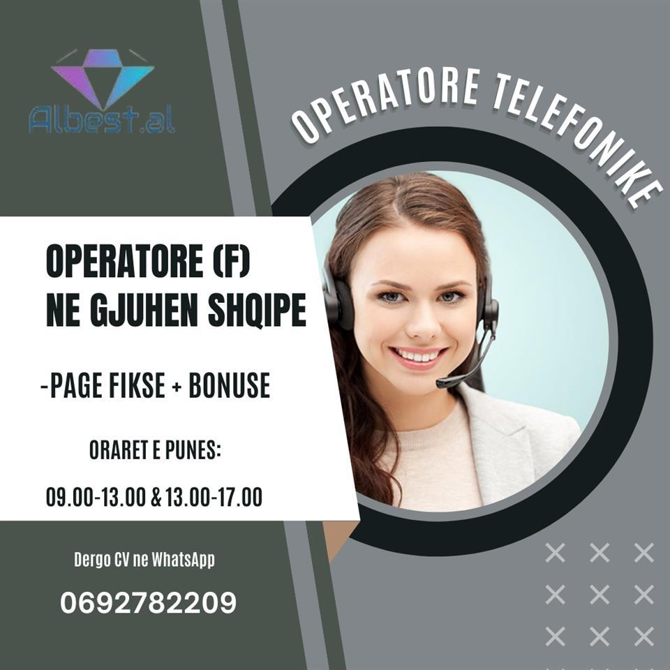 Kerkohen Operatore ne Shqip | Tiranë Kerkohen Operatore ne Shqip | Tiranë
